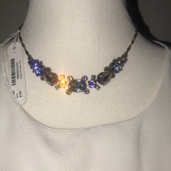 Sorrelli | Jewelry | Nwt Sorrelli Necklace Multi Faceted Color Gems ...